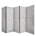 Concrete Wall Room Divider, Folding Screen, Room Divider 3 and 5 Panels ...