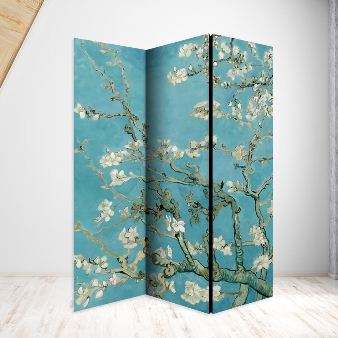 Blossoming Tree Room Divider, Folding Screen, Room Divider - 3 and 5 ...