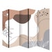 Minimalist Boho Style Room Divider, Folding Screen, Room Divider 3 and ...