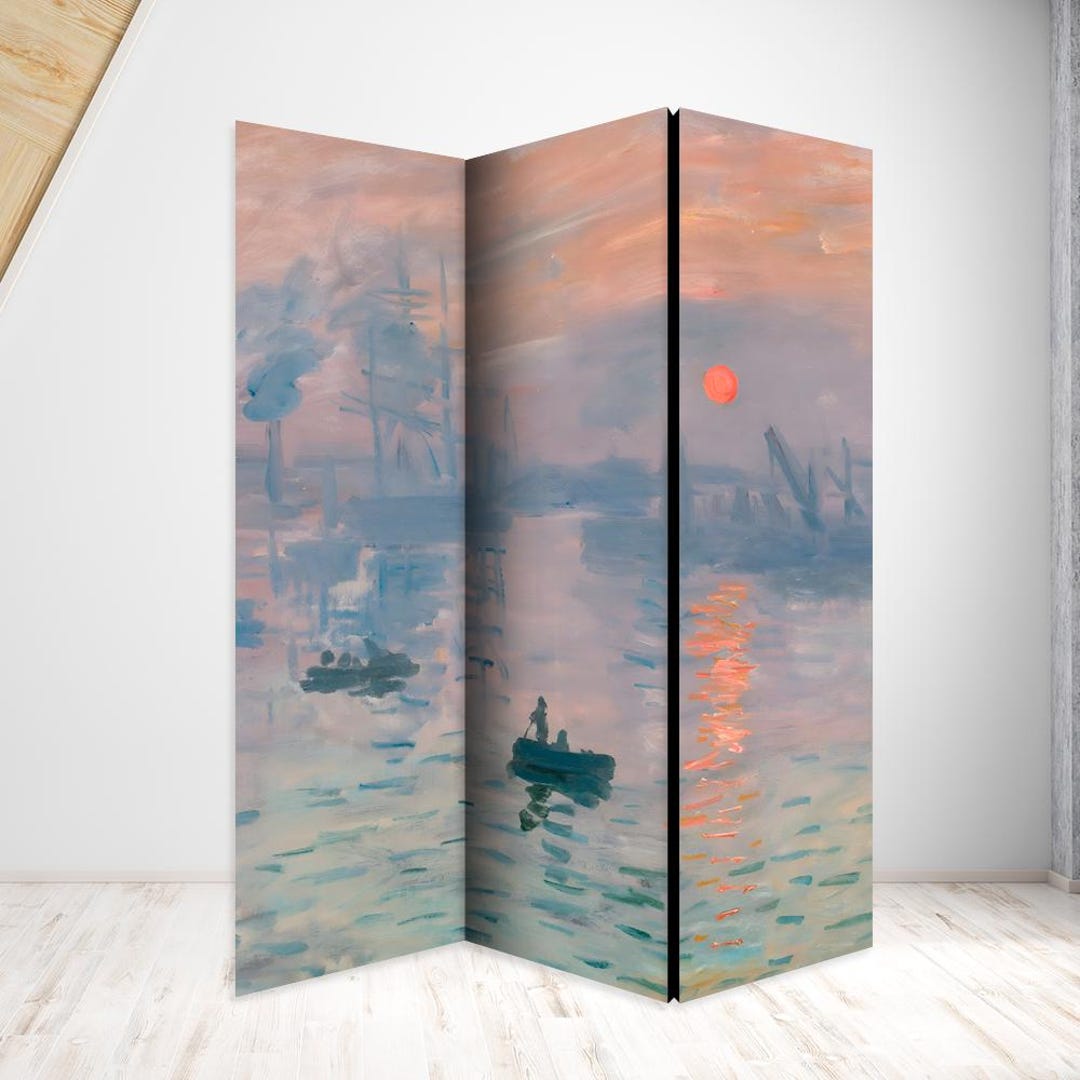 Boat Ride Room Divider, Folding Screen, Room Divider - 3 and 5 Panels ...