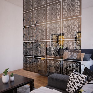 Plexiglass Hanging Divider - Premium Decorative System - Screen Wall ...