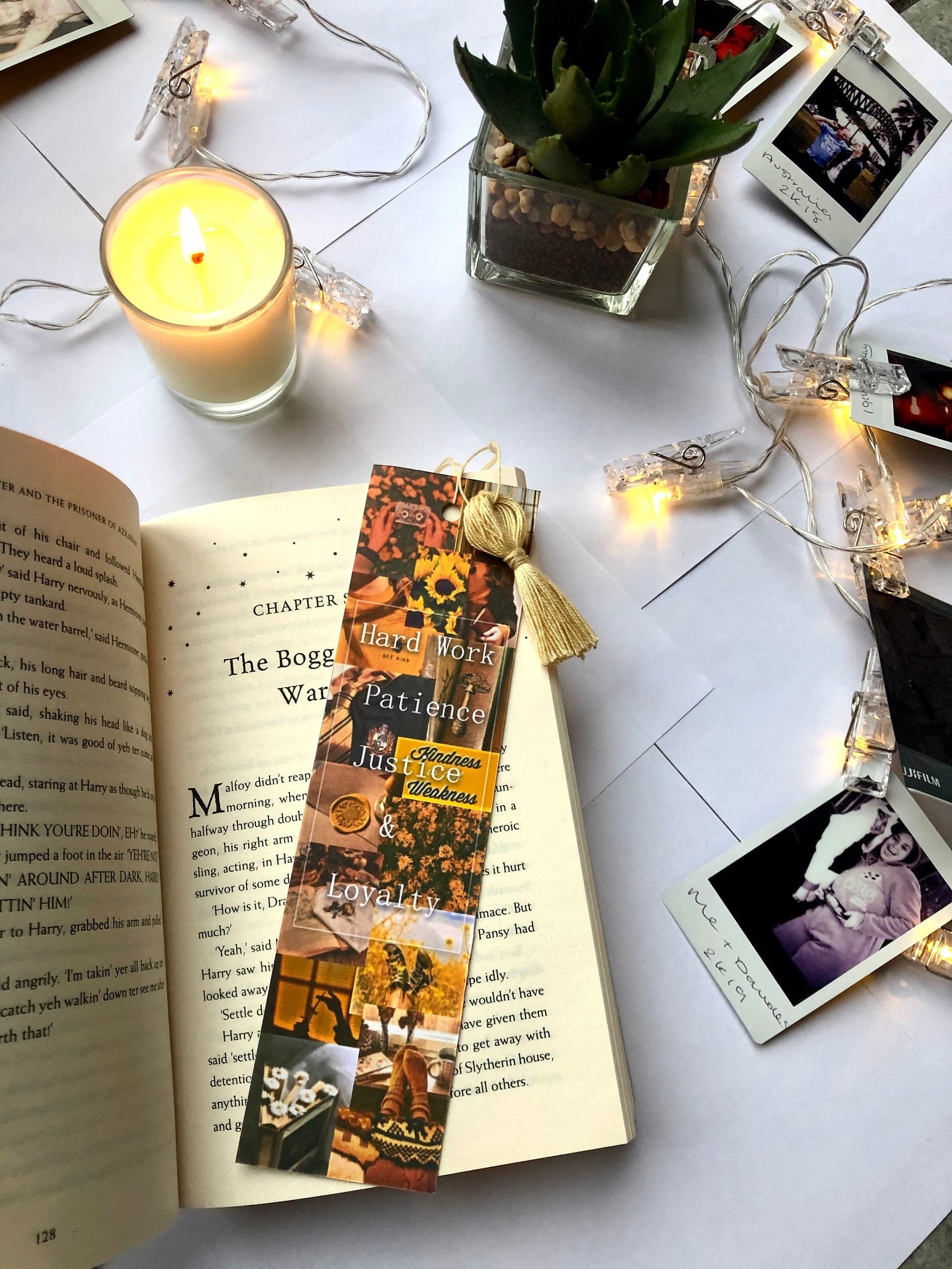 Harry Potter Hufflepuff Bookmark | Etsy