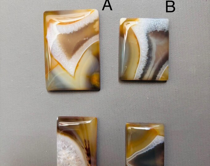 Aa,unique, Natural ,montana Agate, Precious, Gemstone, Handmade ...