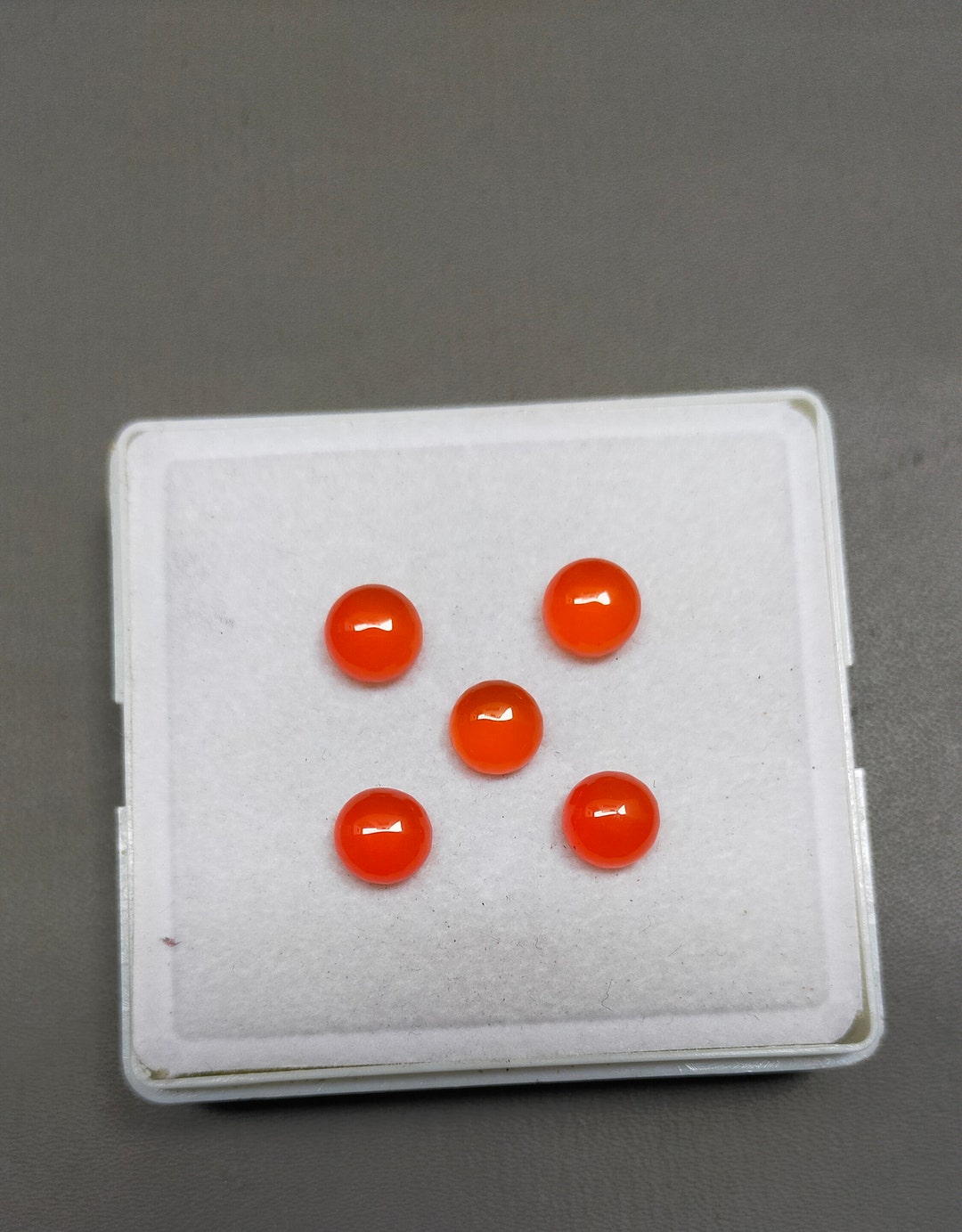 Natural Red Onyx Cabochon Gemstone Semi Precious Gemstone Handmade 5 PS ...