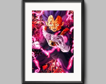 Vegeta Ultra Ego 4K Vertical Poster Instant Digital Download - Etsy