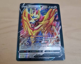 Zacian Card - Etsy