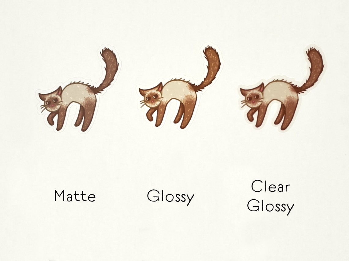 Toasted Marshmallow Kitties Kiss Cut Sticker Sheet Siamese - Etsy