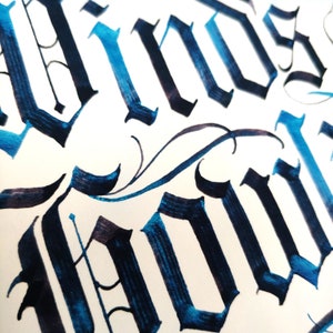 The Witcher 3 Wind's Howling - Geralt of Rivia Quote Calligraphy Print ...