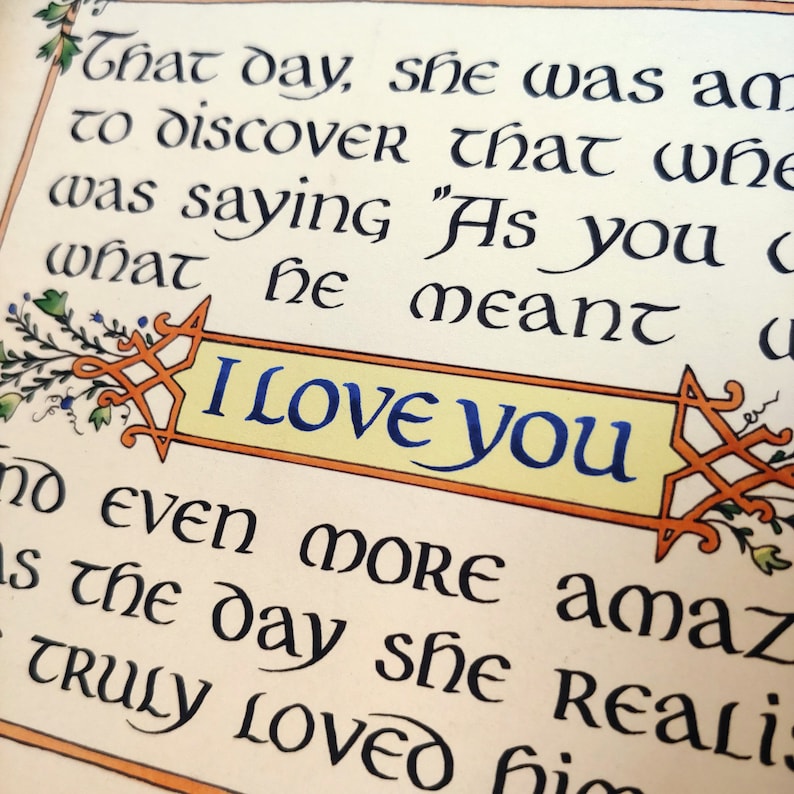 The Princess Bride as You Wish Quote Calligraphy Art Print - Etsy
