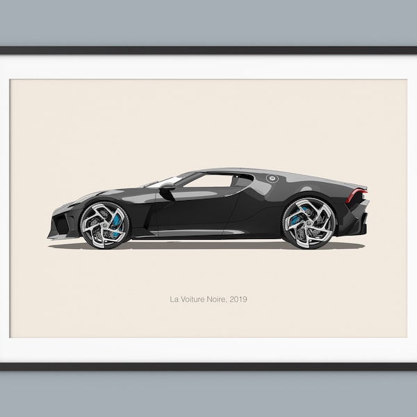Bugatti Car Posters - Etsy