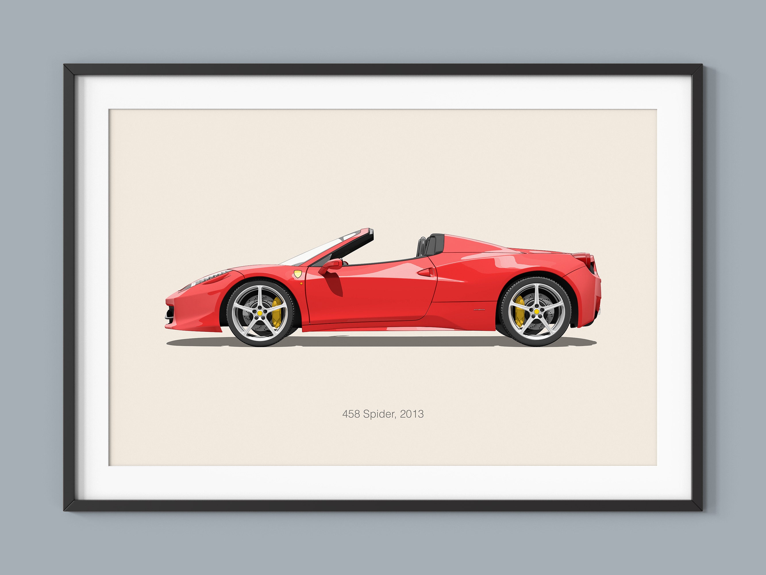 How To Draw A Ferrari 458 Spider