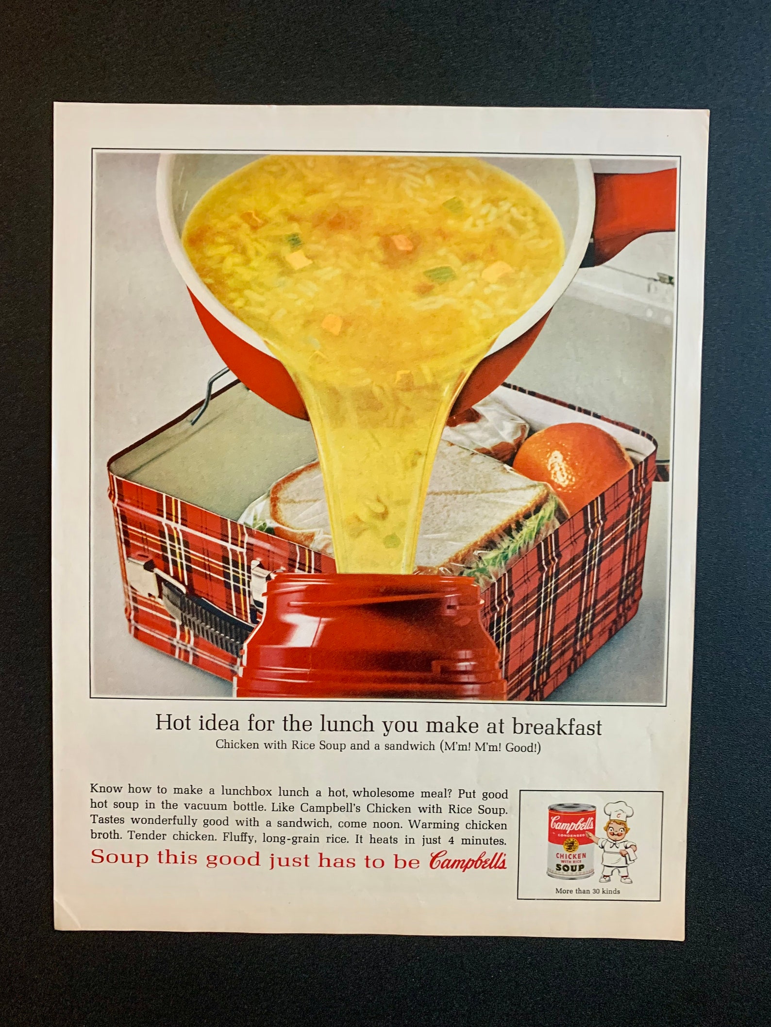 Vintage Campbells Soup Ads Several Styles 1950s and - Etsy