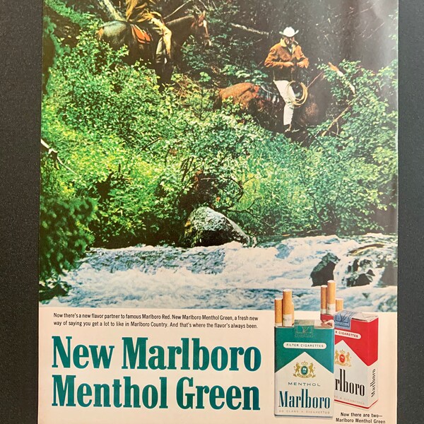 Marlboro Menthol - Etsy