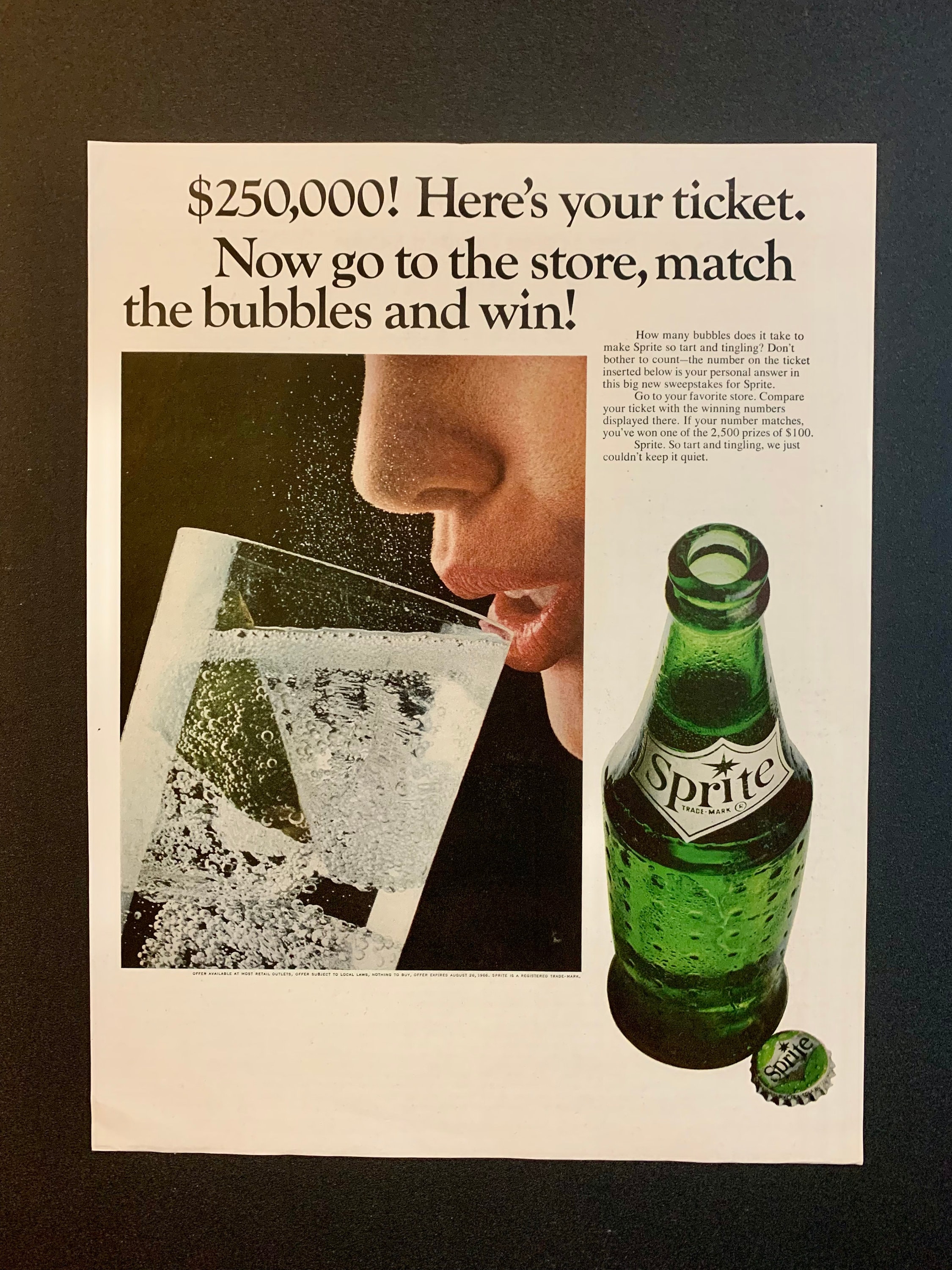 1960s Vintage Sprite Ads Several Styles Original Vintage - Etsy Australia