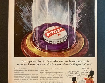 Dr Pepper Ads - Etsy