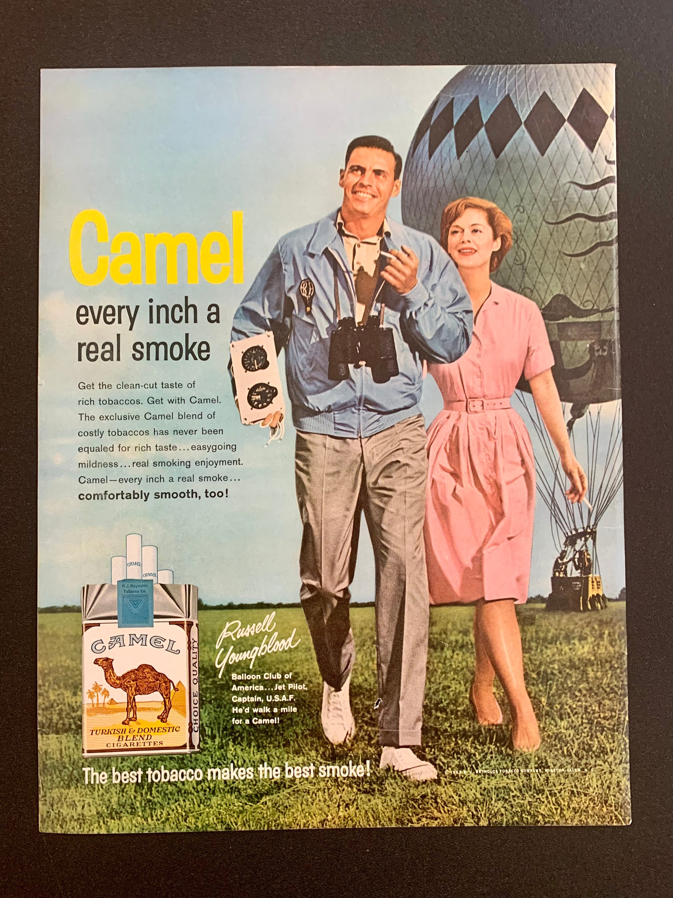 Camel Cigarettes Ads 1960