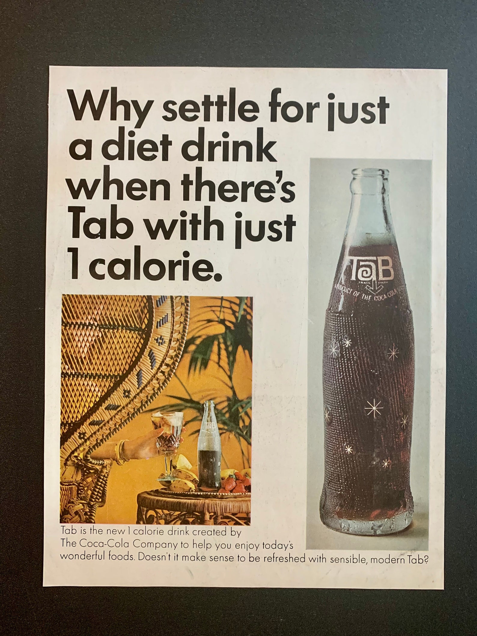 Vintage Tab Cola Ads 1950s and 1960s Several Styles - Etsy