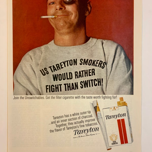 Tareyton Cigarettes - Etsy