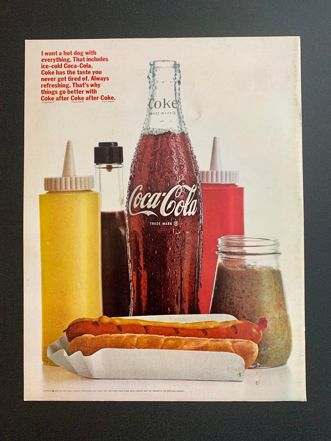 1960s Coke Coca Cola Advertisements Several Styles - Etsy