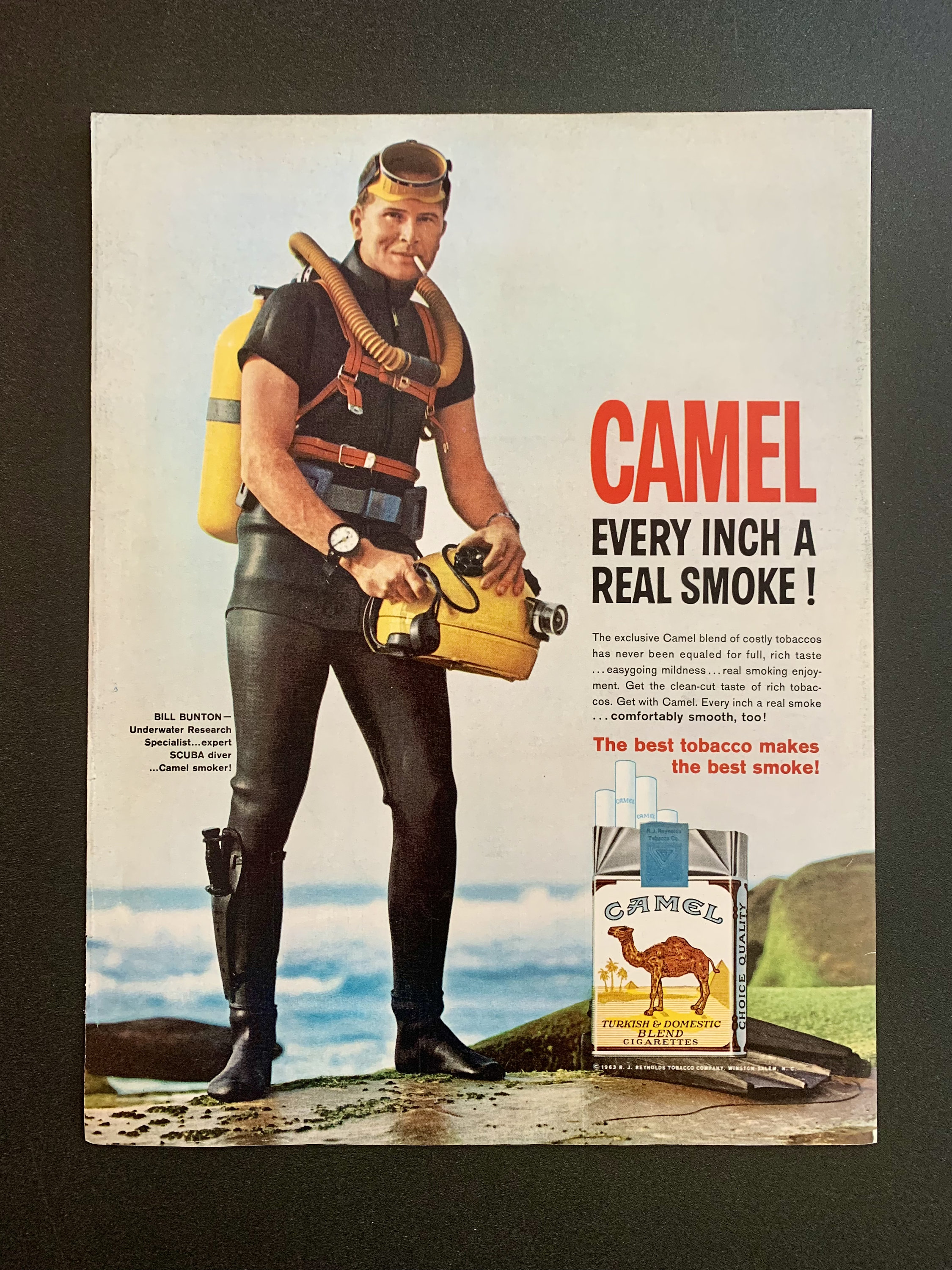 Camel Cigarettes Ads 1960