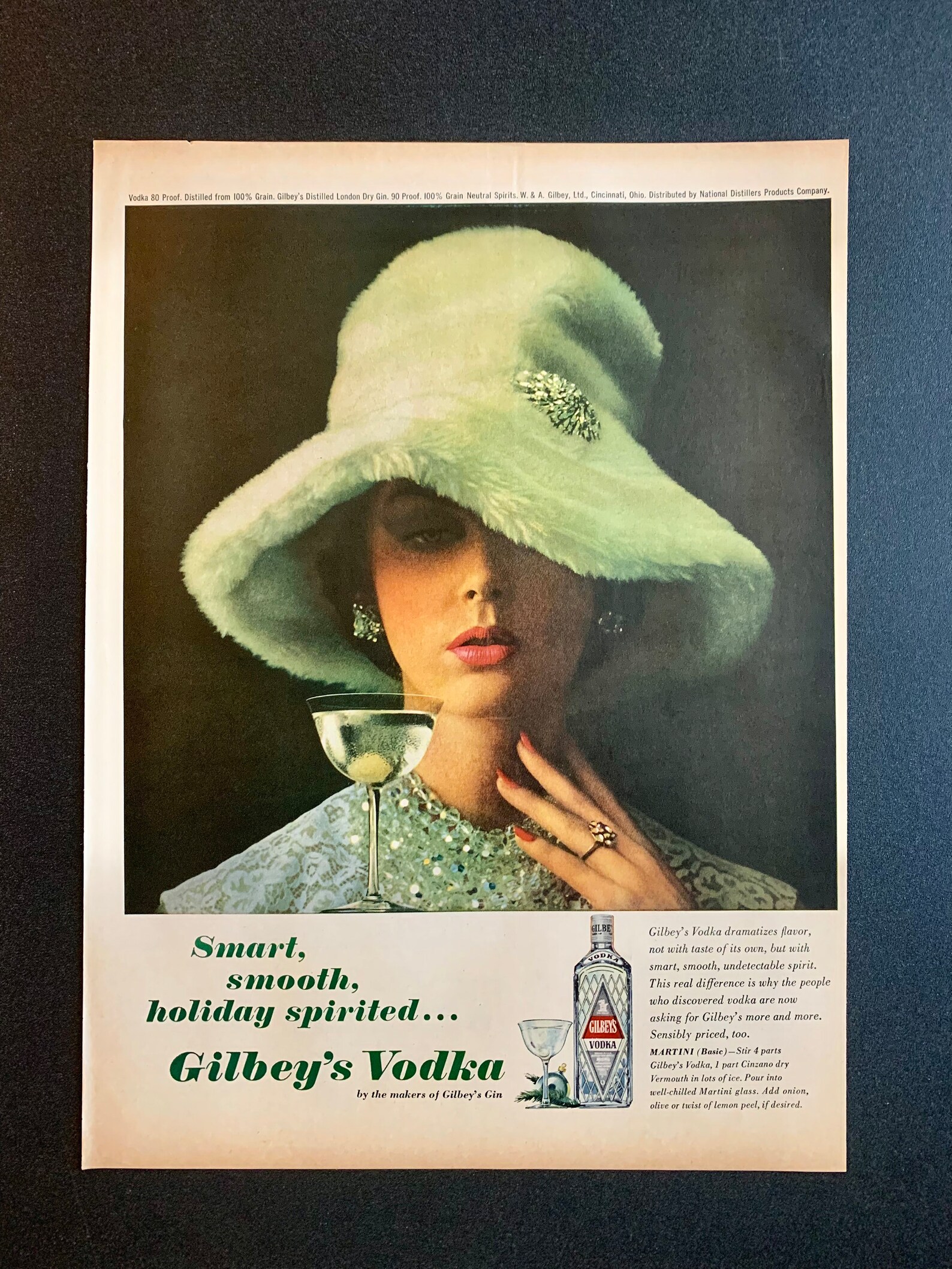 1960s Gilbeys Vodka Ads Several Styles Original Vintage - Etsy