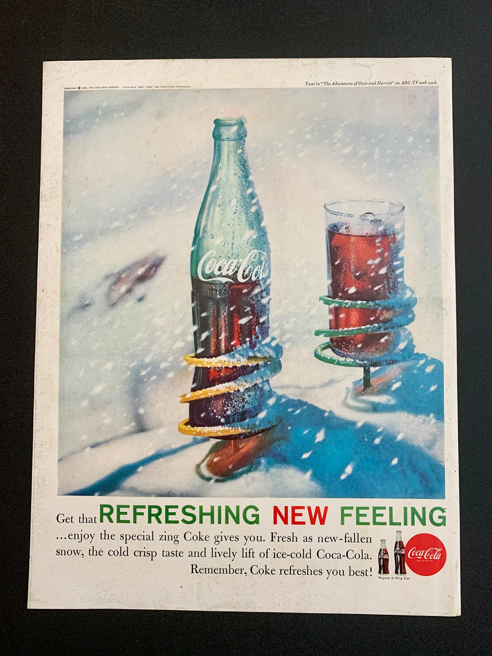 1960s Coke Coca Cola Advertisements Several Styles - Etsy