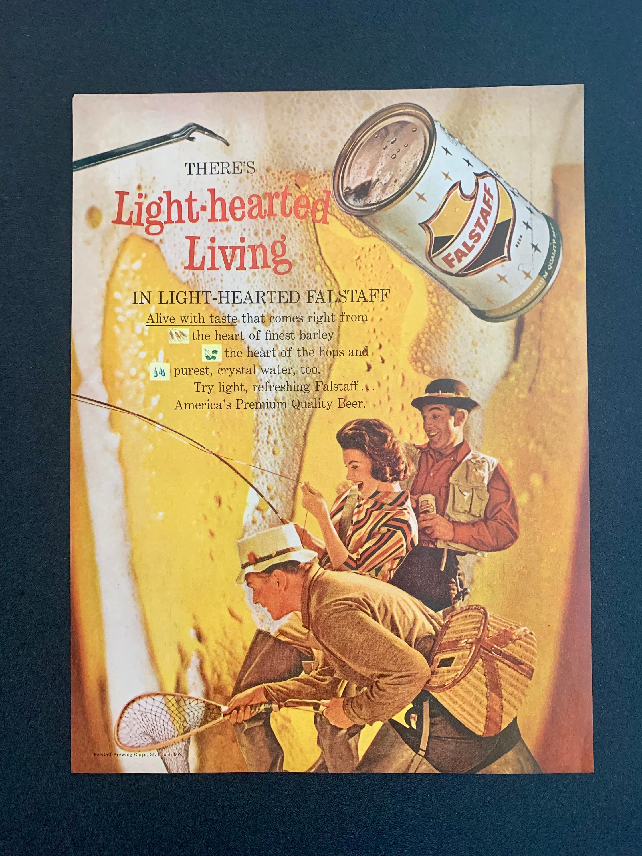 Vintage Falstaff Beer Ads 1950s and 1960s Several Styles - Etsy