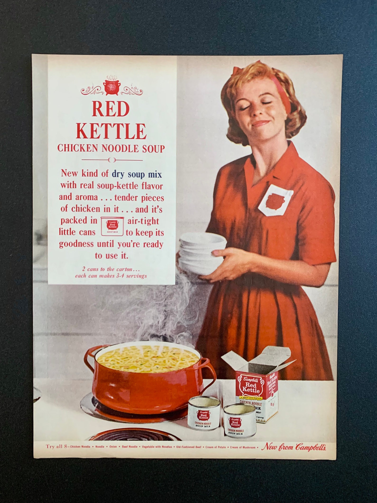 Vintage Campbells Soup Ads Several Styles 1950s and - Etsy
