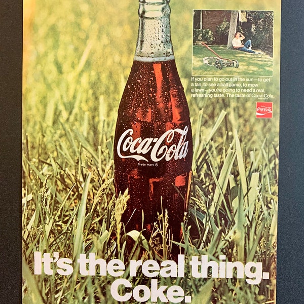 Vintage Coke Ad - Etsy