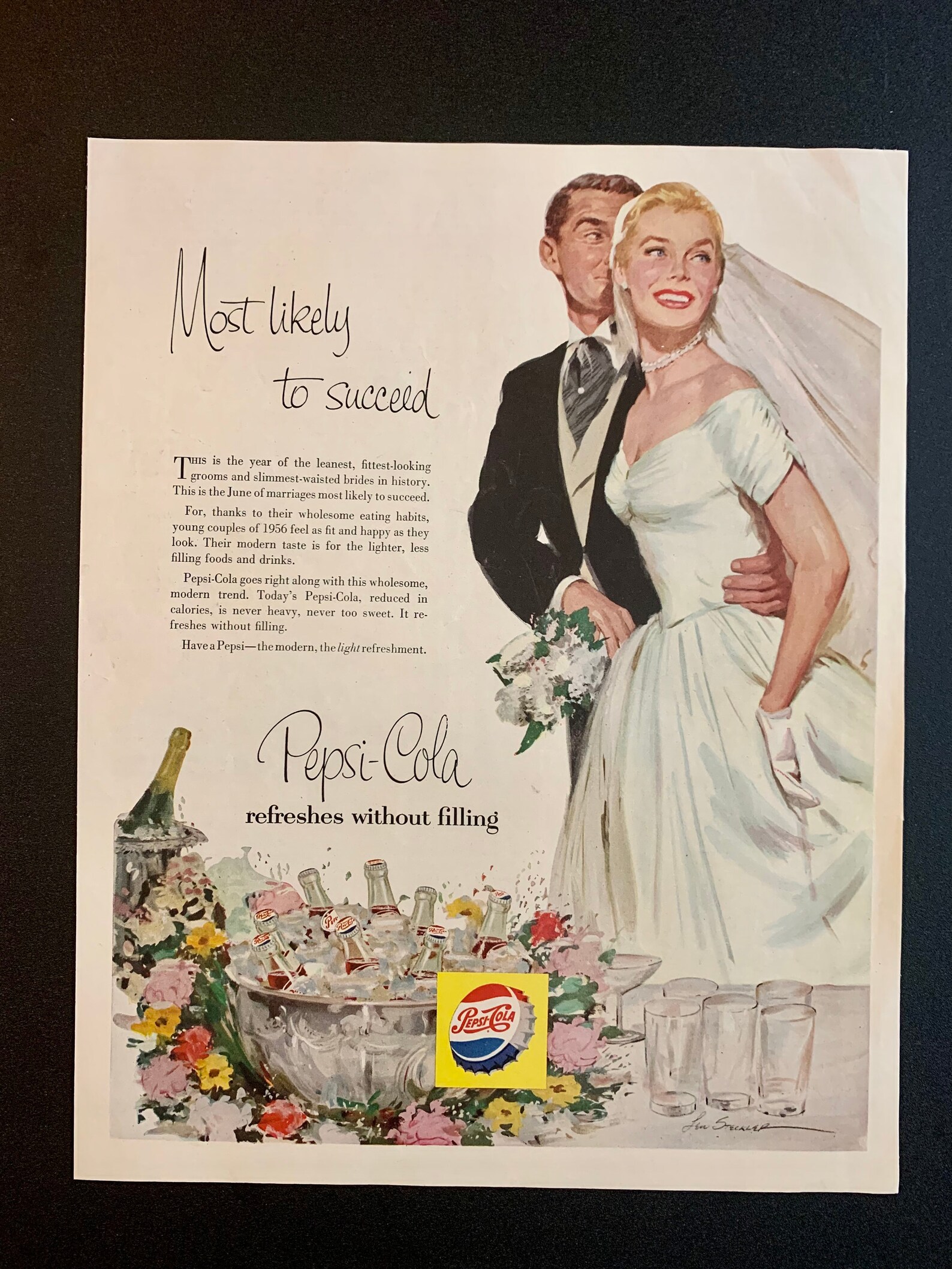 Vintage Pepsi Cola Ads Several Styles 1950s and 1960s - Etsy