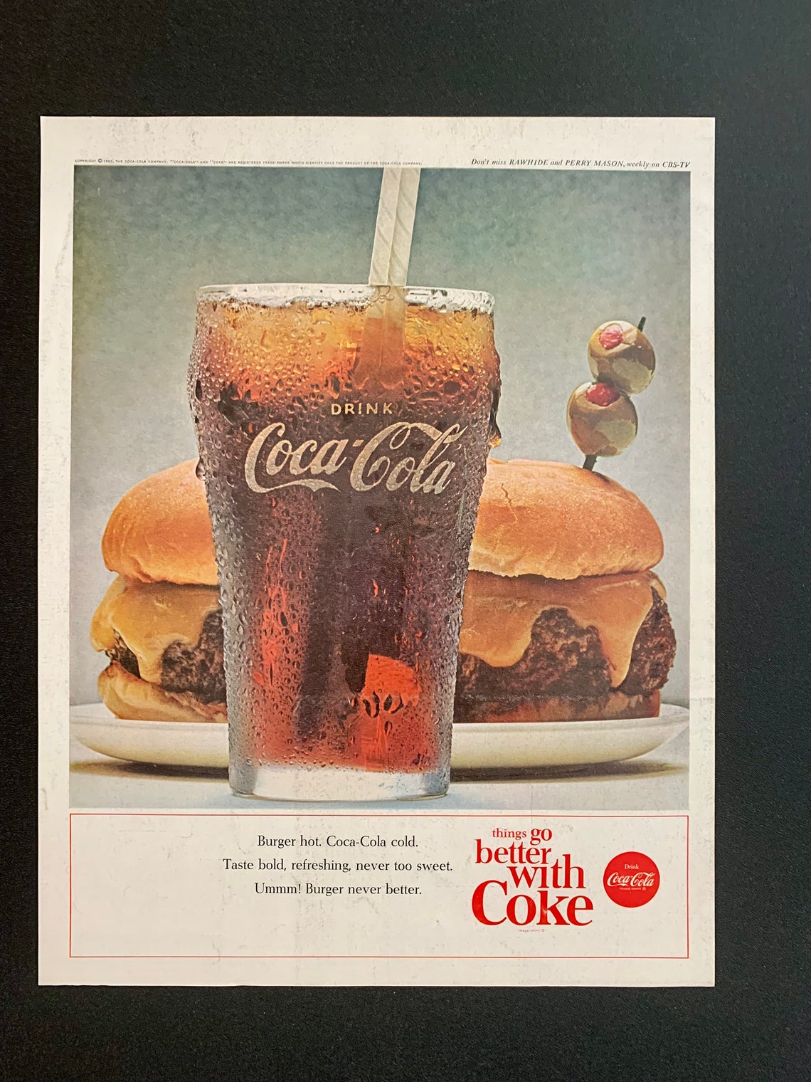 1960s Coke Coca Cola Advertisements Several Styles - Etsy