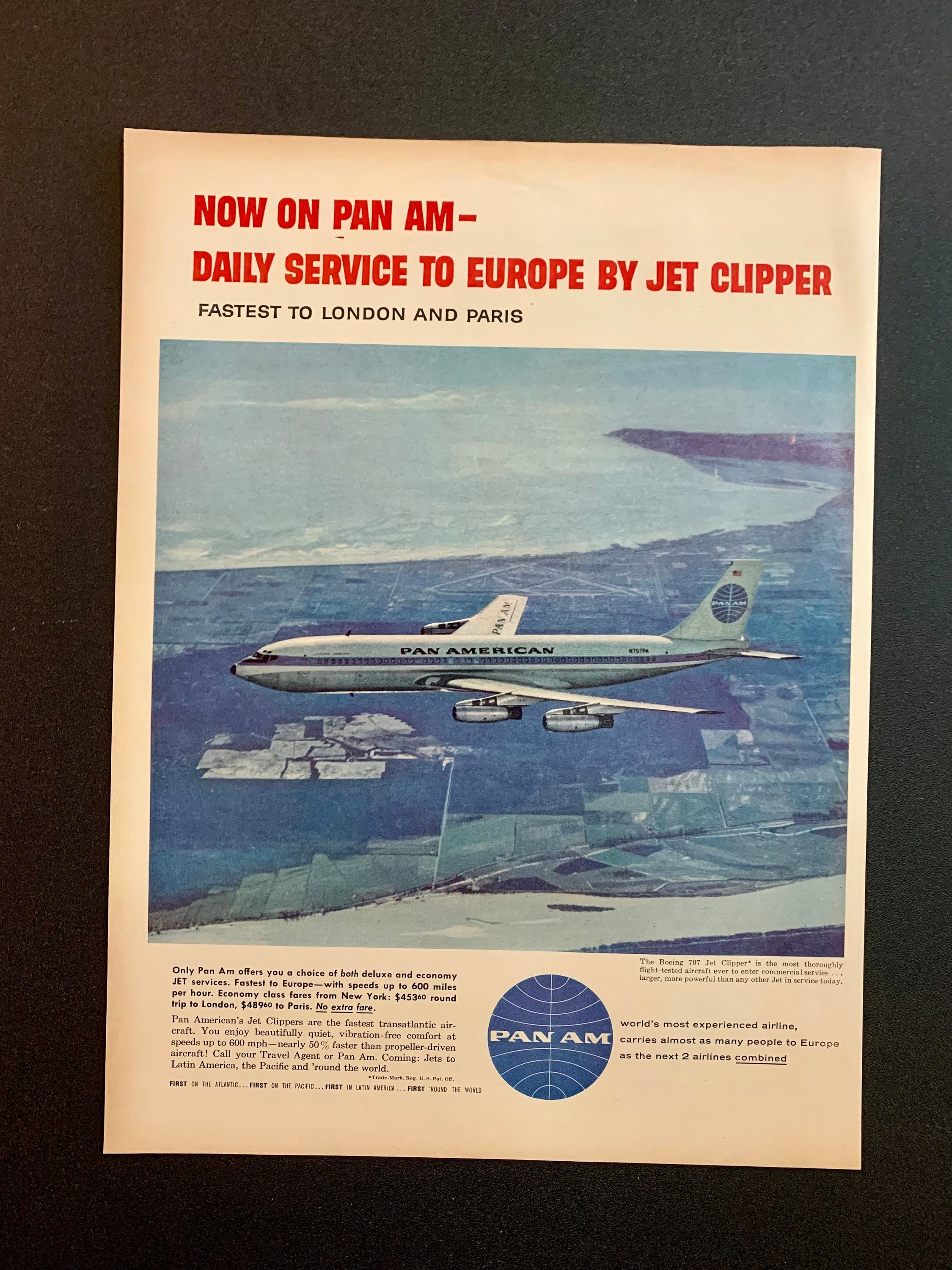 Jet Airliner Advertising