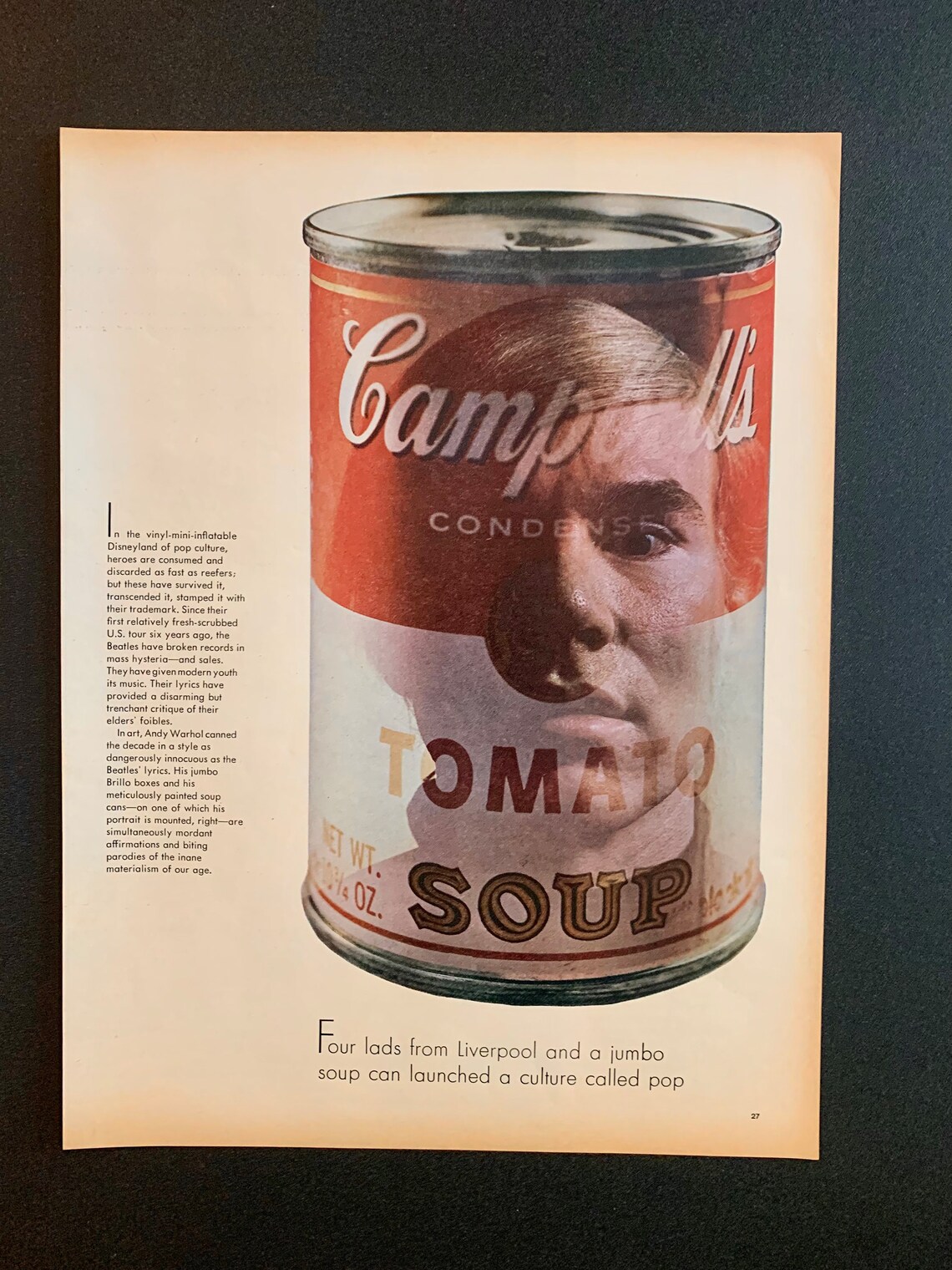 Vintage Campbells Soup Ads Several Styles 1950s and - Etsy