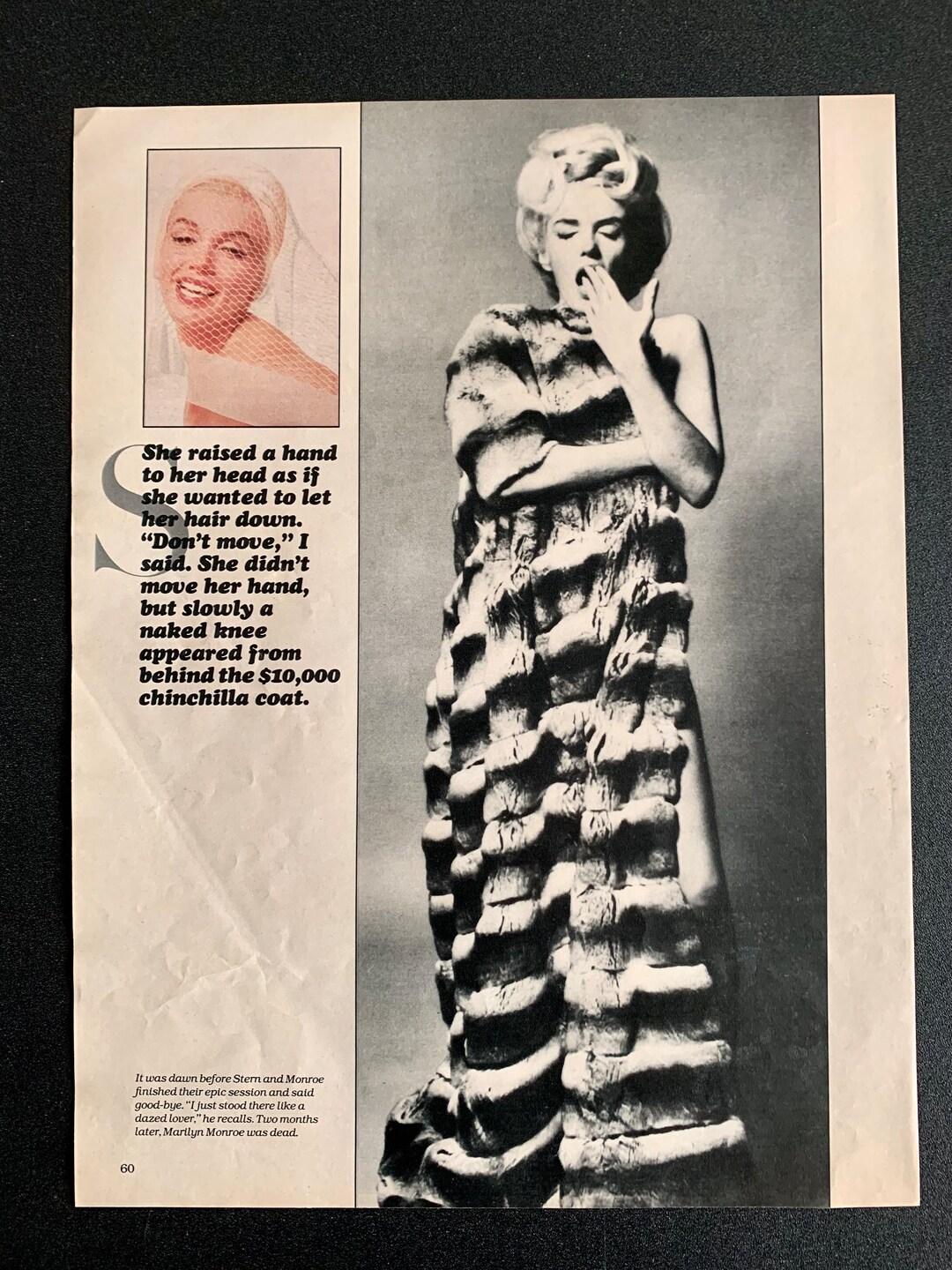 Marilyn Monroe 1982 Life Magazine Print Original Vintage Classic ...