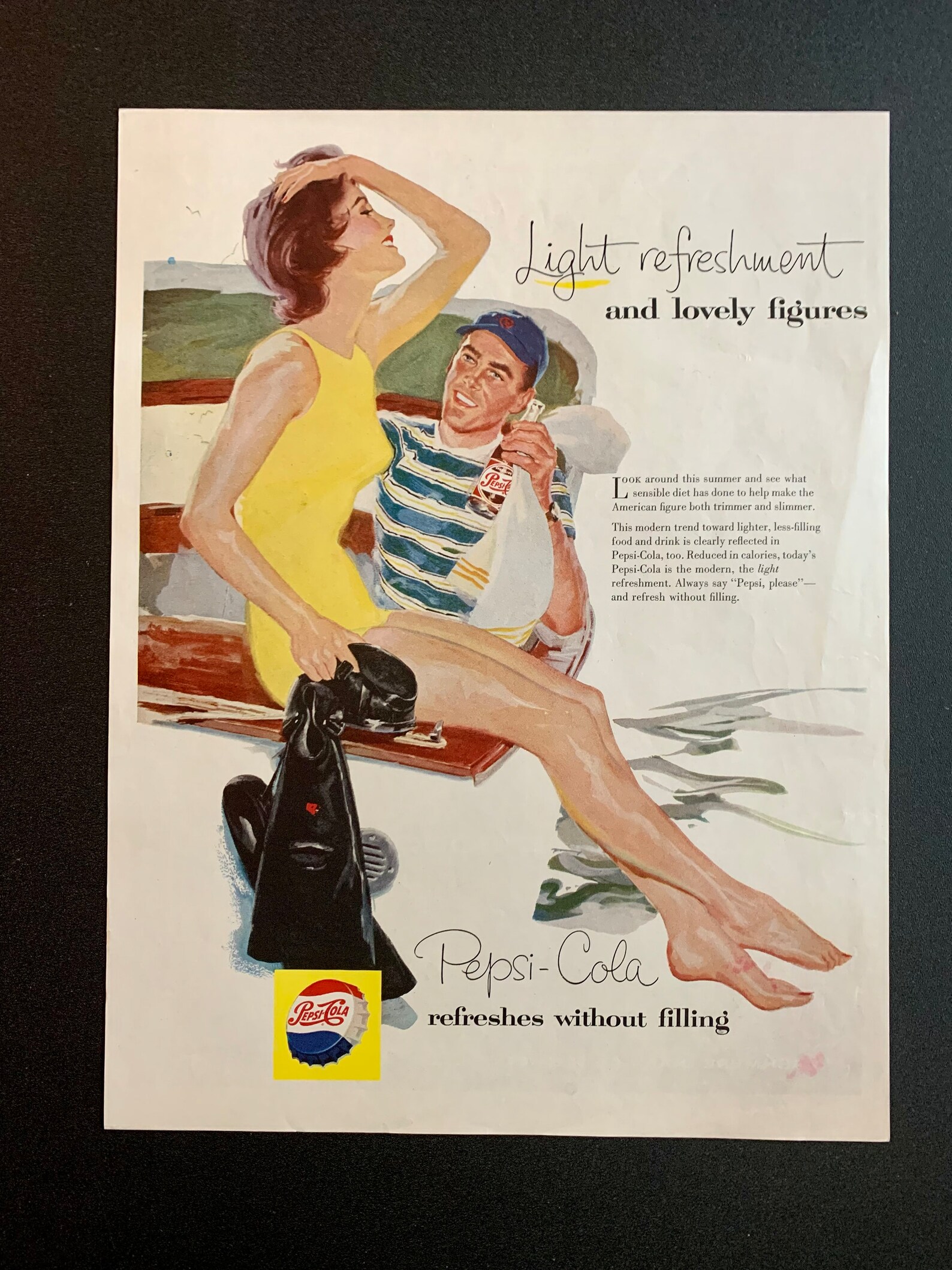 Vintage Pepsi Cola Ads Several Styles 1950s and 1960s - Etsy
