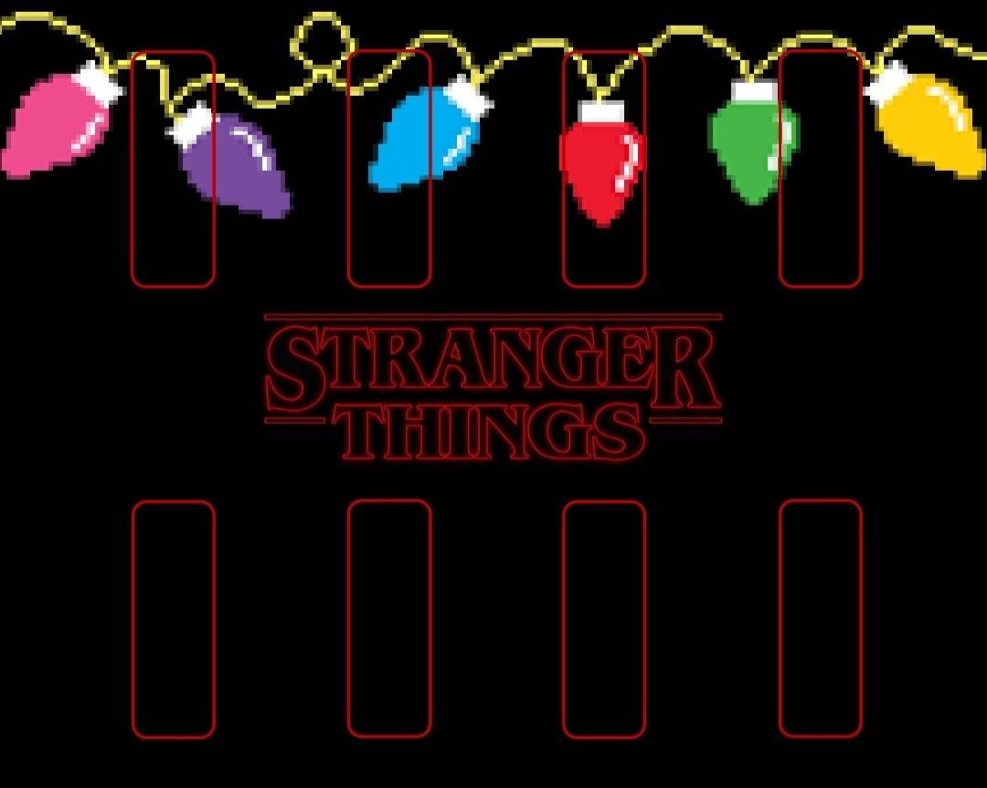 Stranger Things LED Frame With Figures - Etsy UK