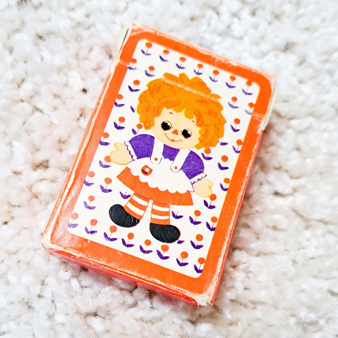 1970's Vintage Hallmark Raggedy Ann Mini Playing Cards - Etsy