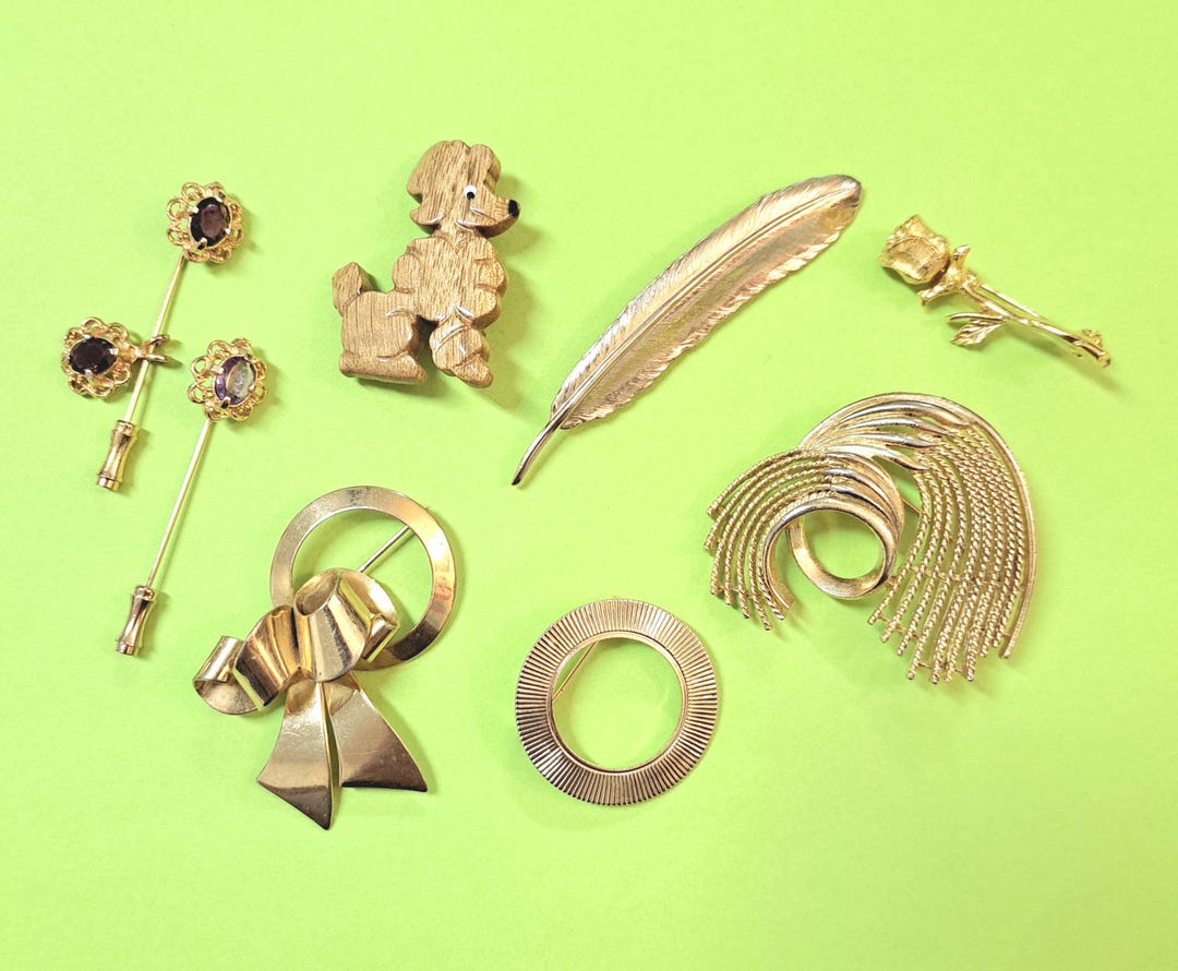 1960-70's Vintage Pin Collection - Etsy