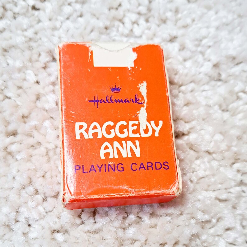 1970's Vintage Hallmark Raggedy Ann Mini Playing Cards - Etsy