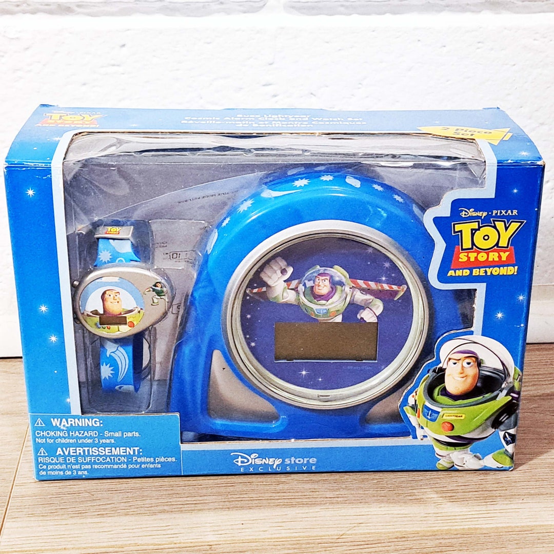 Disney Exclusive Toy Story Buzz Lightyear Alarm Clock and - Etsy