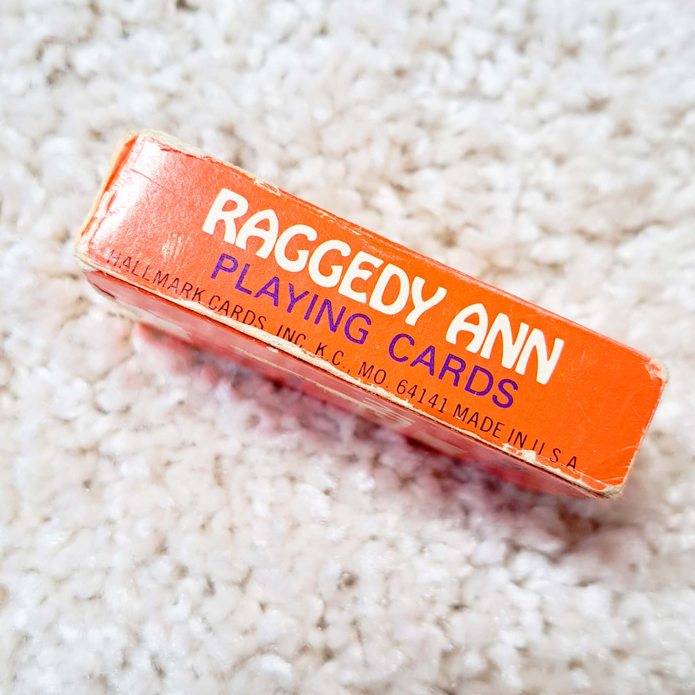 1970's Vintage Hallmark Raggedy Ann Mini Playing Cards - Etsy
