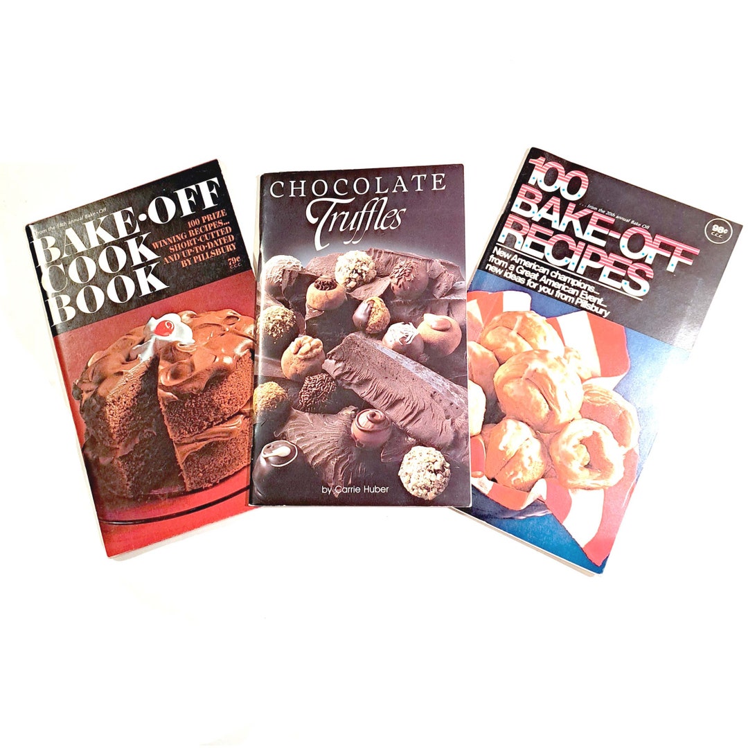 1970's Vintage Bake off and Chocolate Truffles Cookbooks - Etsy