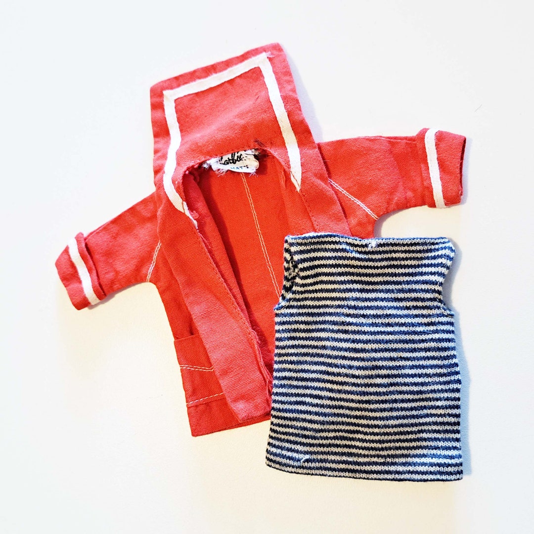 1960's Vintage Barbie #963 Resort Set Red Sailor Jacket and Navy ...