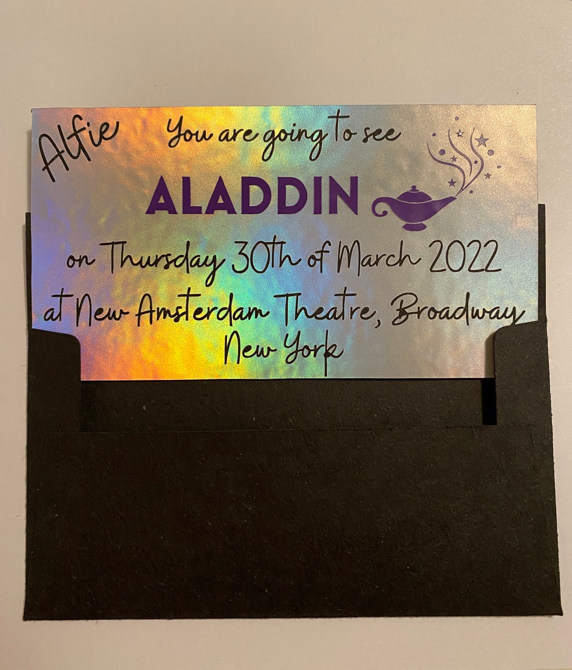 Personalised/custom Fake Event Ticket Concert Comedy - Etsy UK