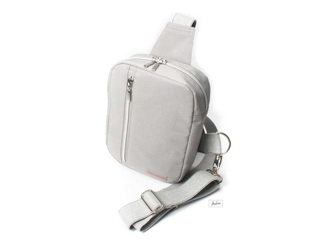 Retro Bag Renée, Light Grey, Crossbody Bag, Sling Bag, Shoulder Bag ...