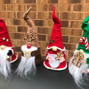Christmas Gonk Gnome Santa, Mrs Claus, Elf, Reindeer - Etsy UK