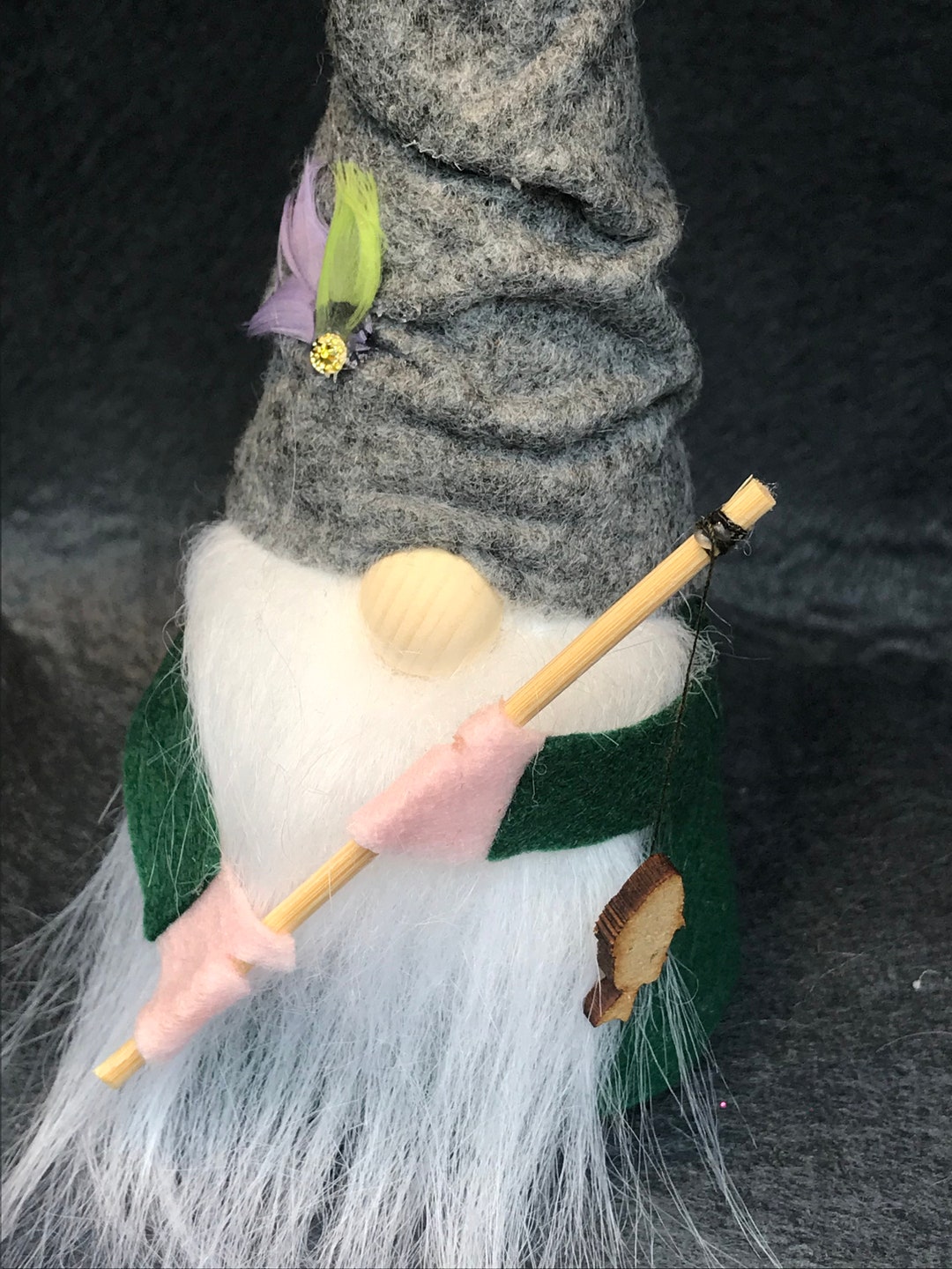 Fishing Gonk Gnome - Etsy