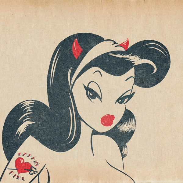 Gothic Pin Up - Etsy