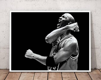 Michael Jordan Print - Etsy