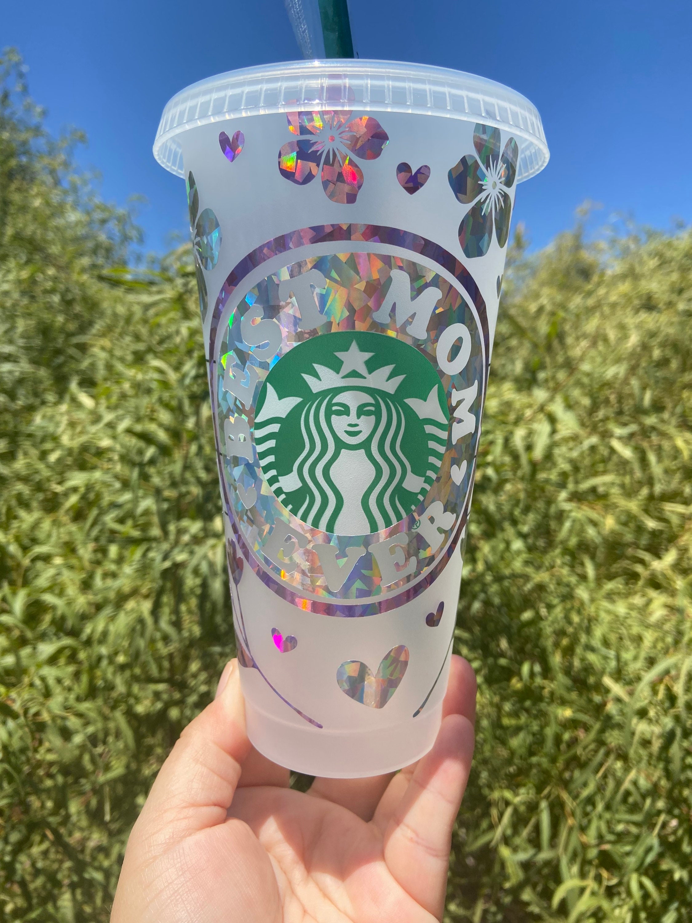La mejor mamá vaso Starbucks del día de la madre mamá - Etsy España